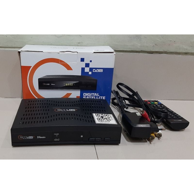 Jual STB Receiver Parabola DVBS2 Merek Sky Lbs rekomendasi Ninmedia dan ...