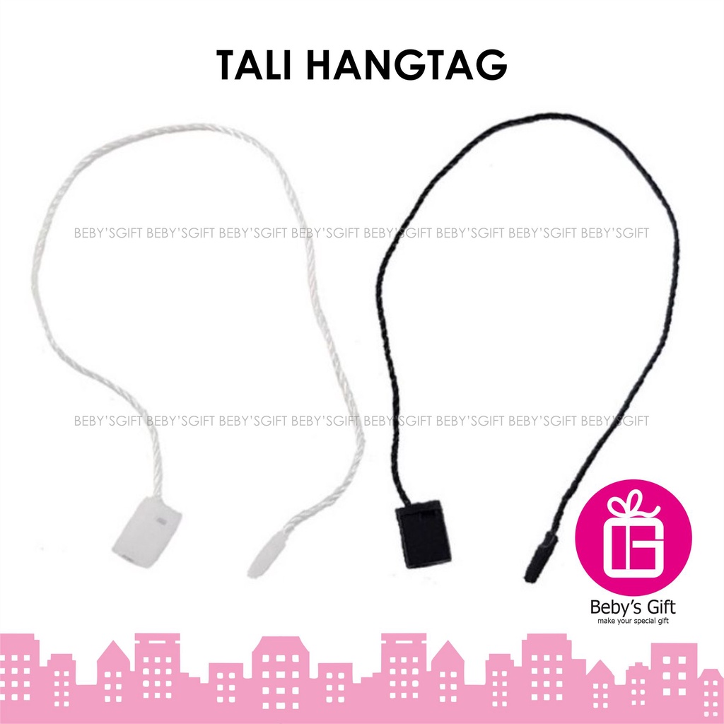 Jual Tali Hangtag Nilon Snap Lock Loop Pin Pengikat Label Hang Tag ...