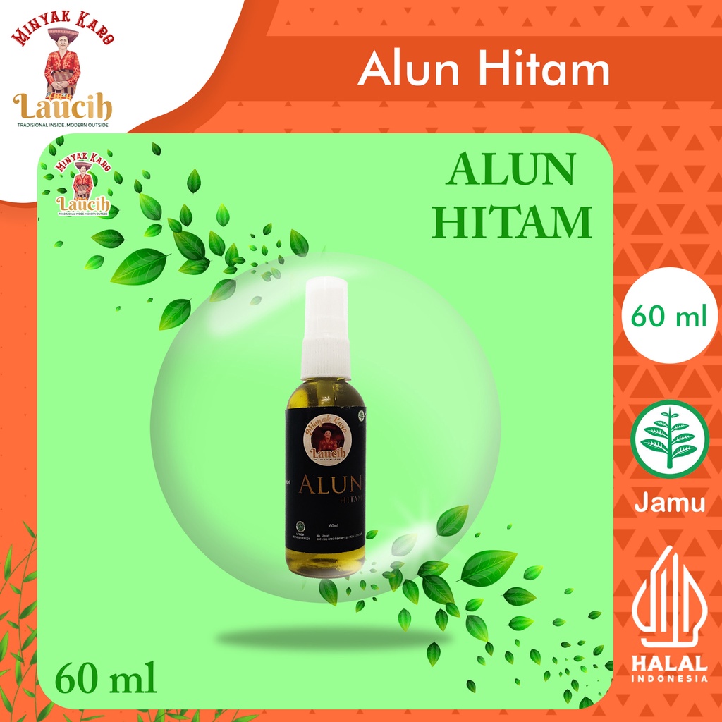 Jual Herbal Oil Traditional Karo Minyak Alun Hitam Aromatherapy Spray ...