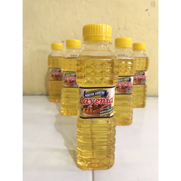 Jual minyak goreng 250ml kemasan botol lavenia | Shopee Indonesia