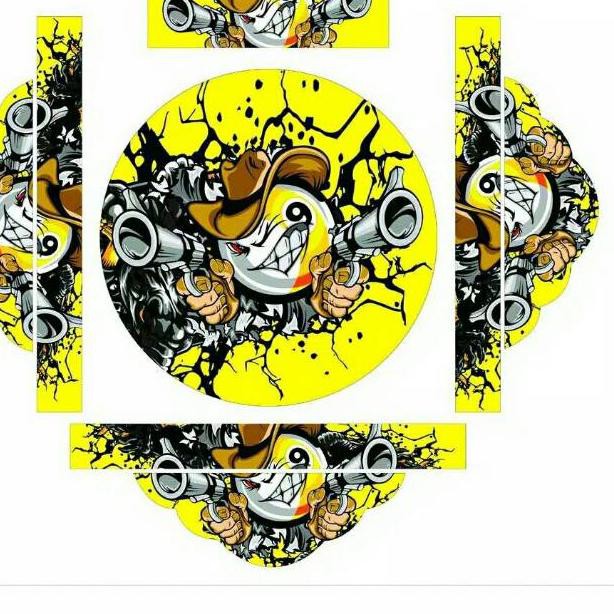 Jual Stiker tebok ebod LB dan MURAI (KODE 0048) | Shopee Indonesia