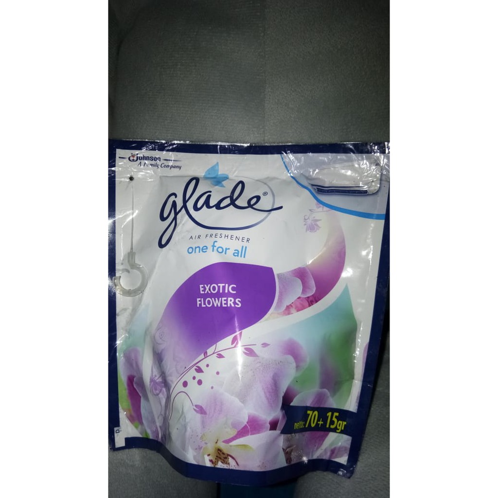 Jual Pengharum Ruangan Glade Aroma Exotic Flower 85gr | Shopee Indonesia
