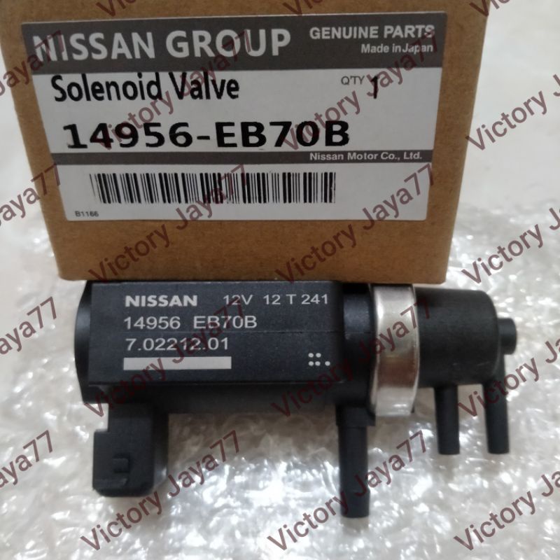 Jual Selenoid Valve Vacum Turbo Nissan Navara D40 YD25 14956-EB300 ...