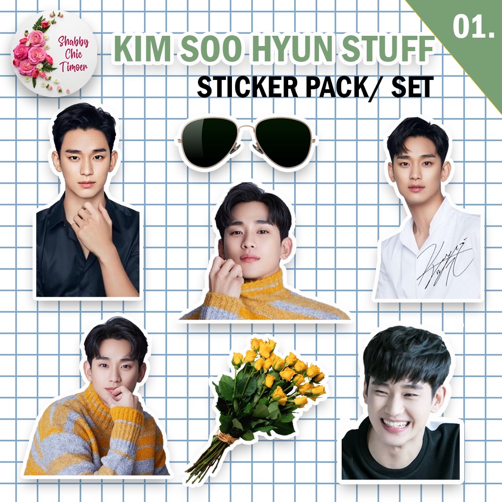Jual STICKER KIM SOO HYUN 1 | STICKER VINTAGE | STICKER JOURNAL ...