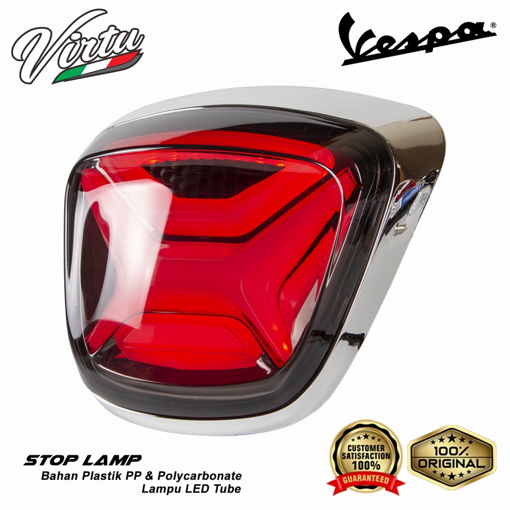Jual Lampu Stop / Rem Led Motor Position Vespa Sprint Primavera ...