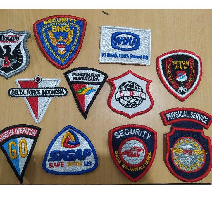Jual Paling Sesuai.. BORDIR ATRIBUT LOGO PERUSAHAAN TIMBUL CUSTOM (BISA ...