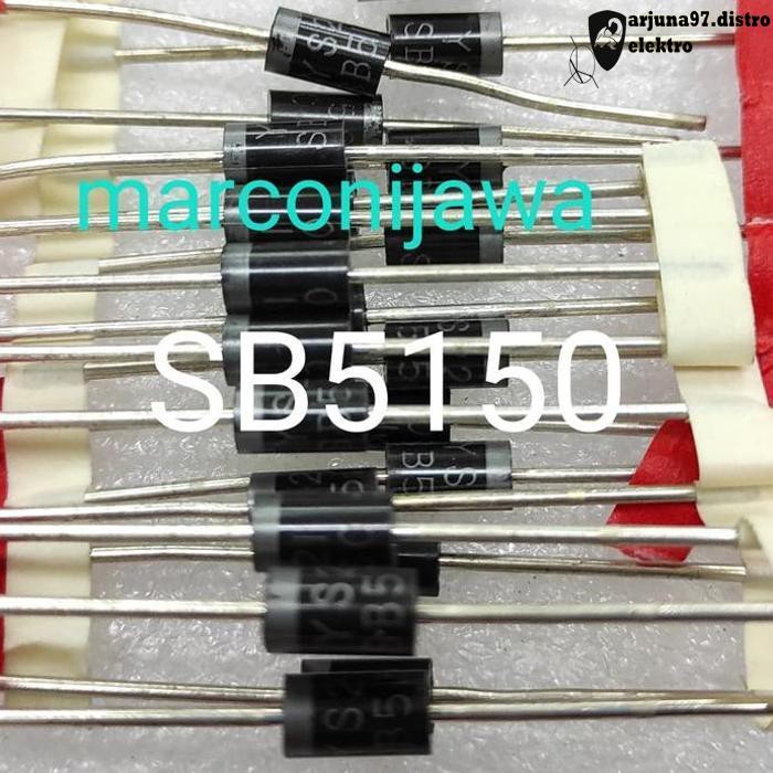 Jual Dioda Schottky SR5150 SB5150 SR-SB 5150 5A 150V Marcojiw99 ...