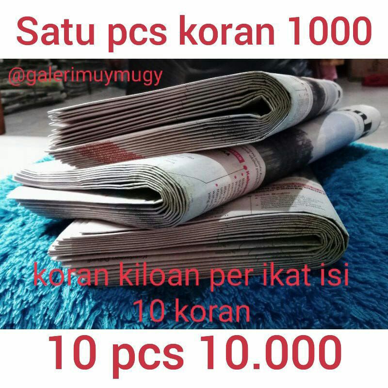 Jual [READY&BACA DESKRIPSI] KORAN MULUS BUKAN KORAN KILOAN/ KORAN SISA ...