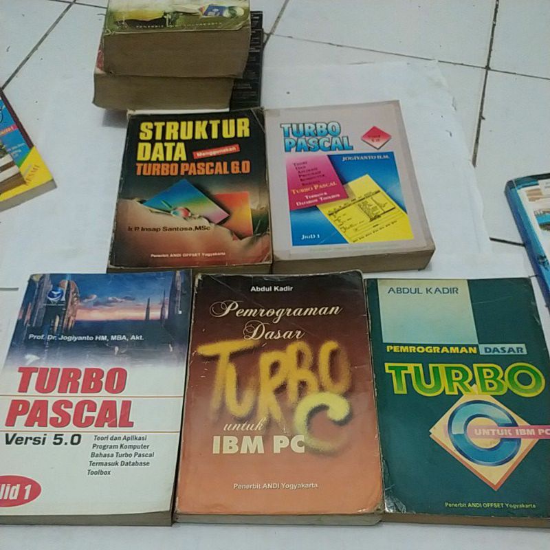 Jual HARGA 1AN PEMROGRAMAN DASAR TURBO UNTUK IBM PC/ TURBO PASCAL VERSI ...