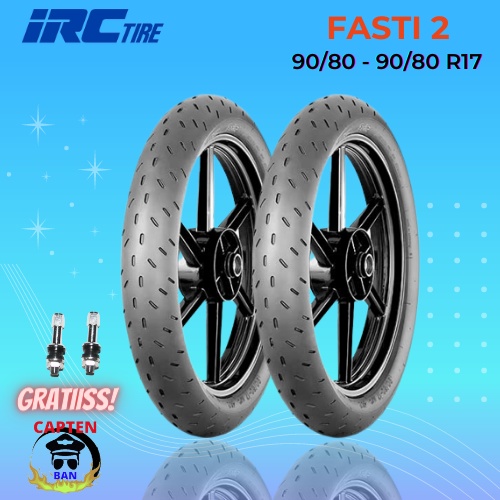 Jual Paket Ban Motor SLICK RACING COMPOUND // IRC FASTI 1 90/80 - 90/80 ...