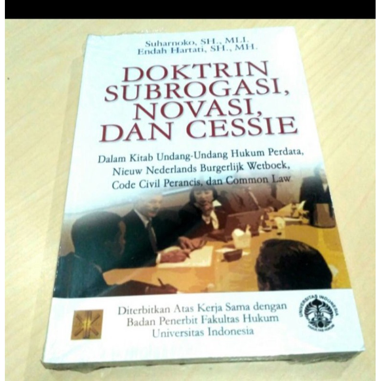 Jual BUKU DOKTRIN, SUBROGASI NOVASI DAN CESSIE. Original | Shopee Indonesia Jual BUKU DOKTRIN, SUBROGASI NOVASI DAN CESSIE. Original | Shopee Indonesia