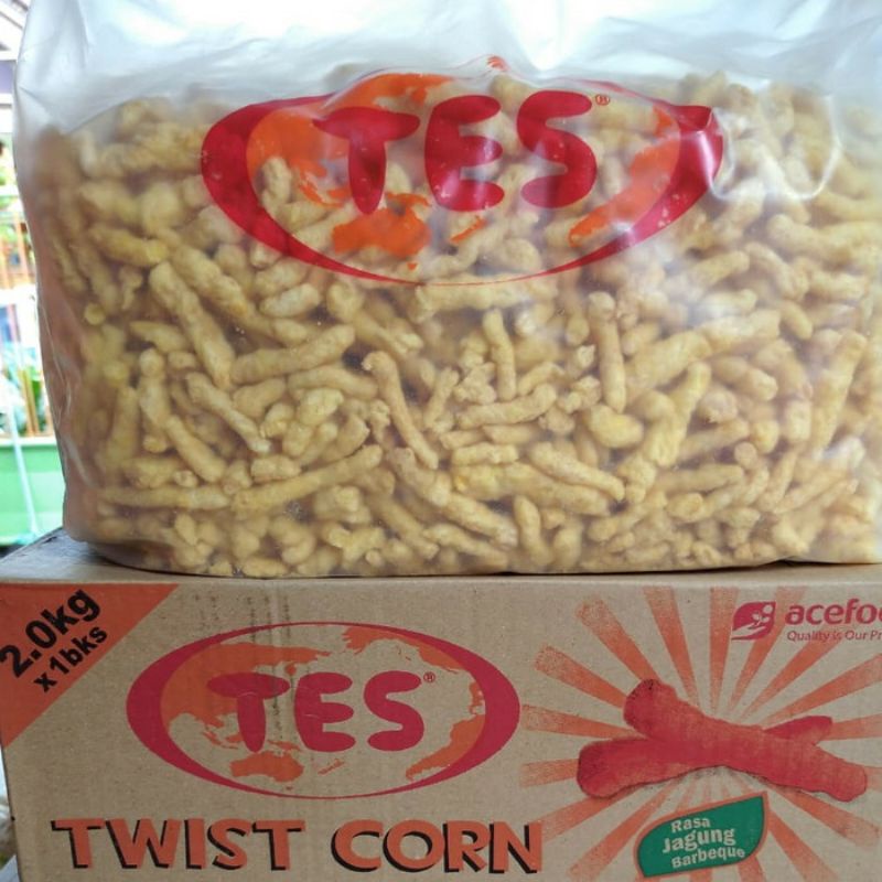 Jual TERMURAH TES TWIST CORN 1kg | Shopee Indonesia