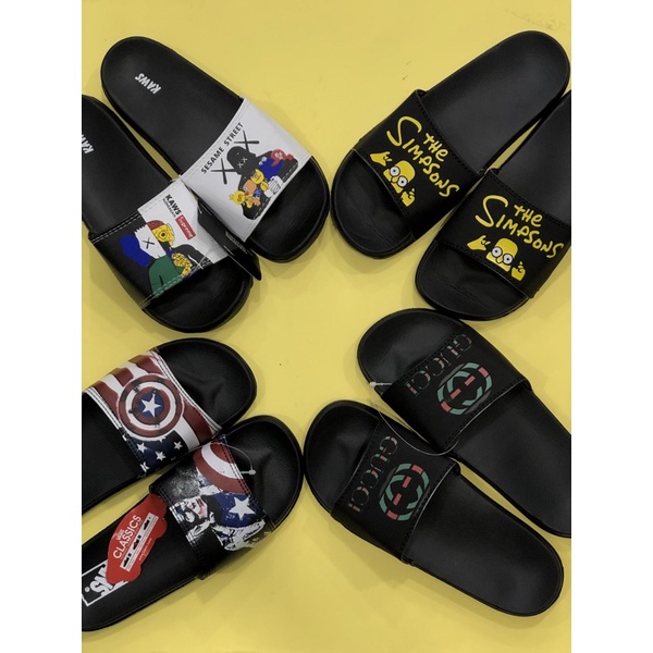 Jual SENDAL SLIDE DISTRO COD | Shopee Indonesia