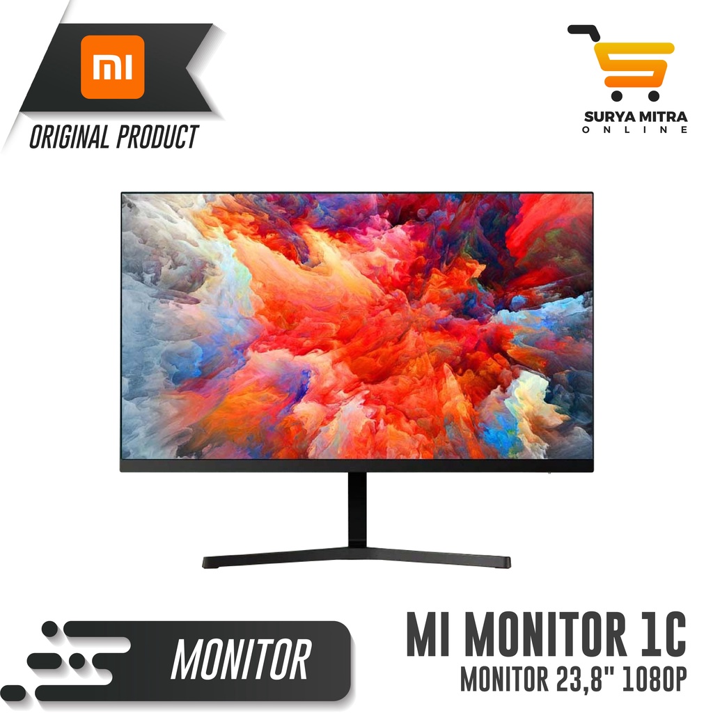 Jual MONITOR XIAOMI 23.8" MI 1C IPS FHD 1080p BEZEL TIPIS 60Hz | Shopee ...