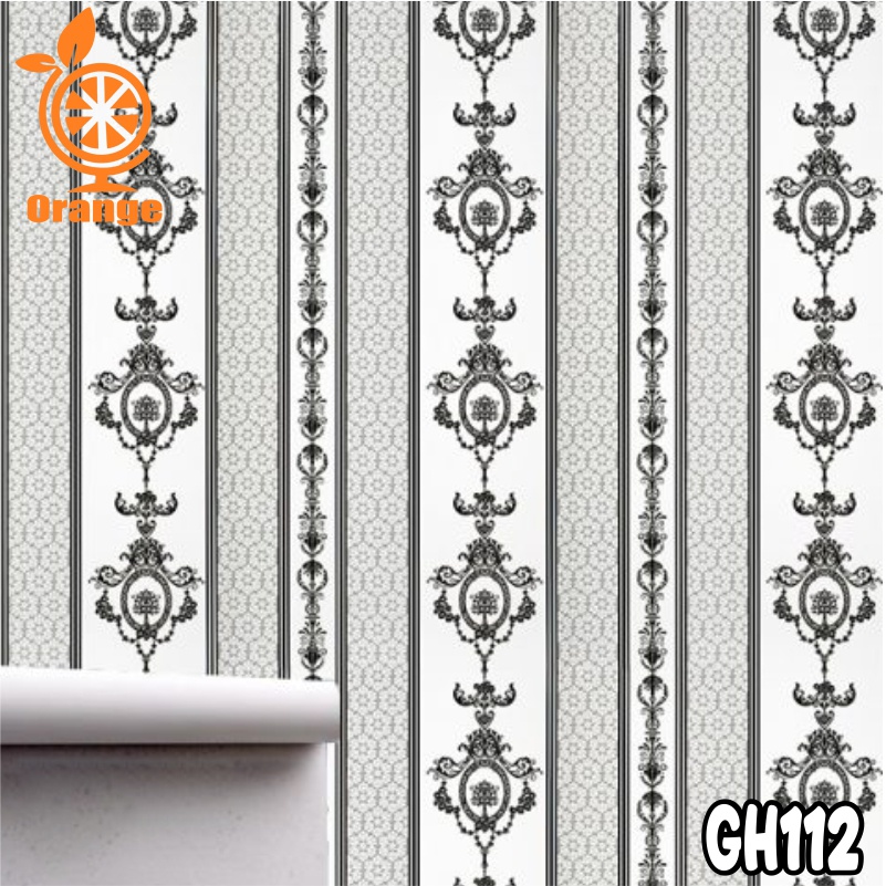 Jual Stiker dinding Motif Salur Wallpaper Dinding Motif Batik Salur Garis -Wonderdekorasi ...