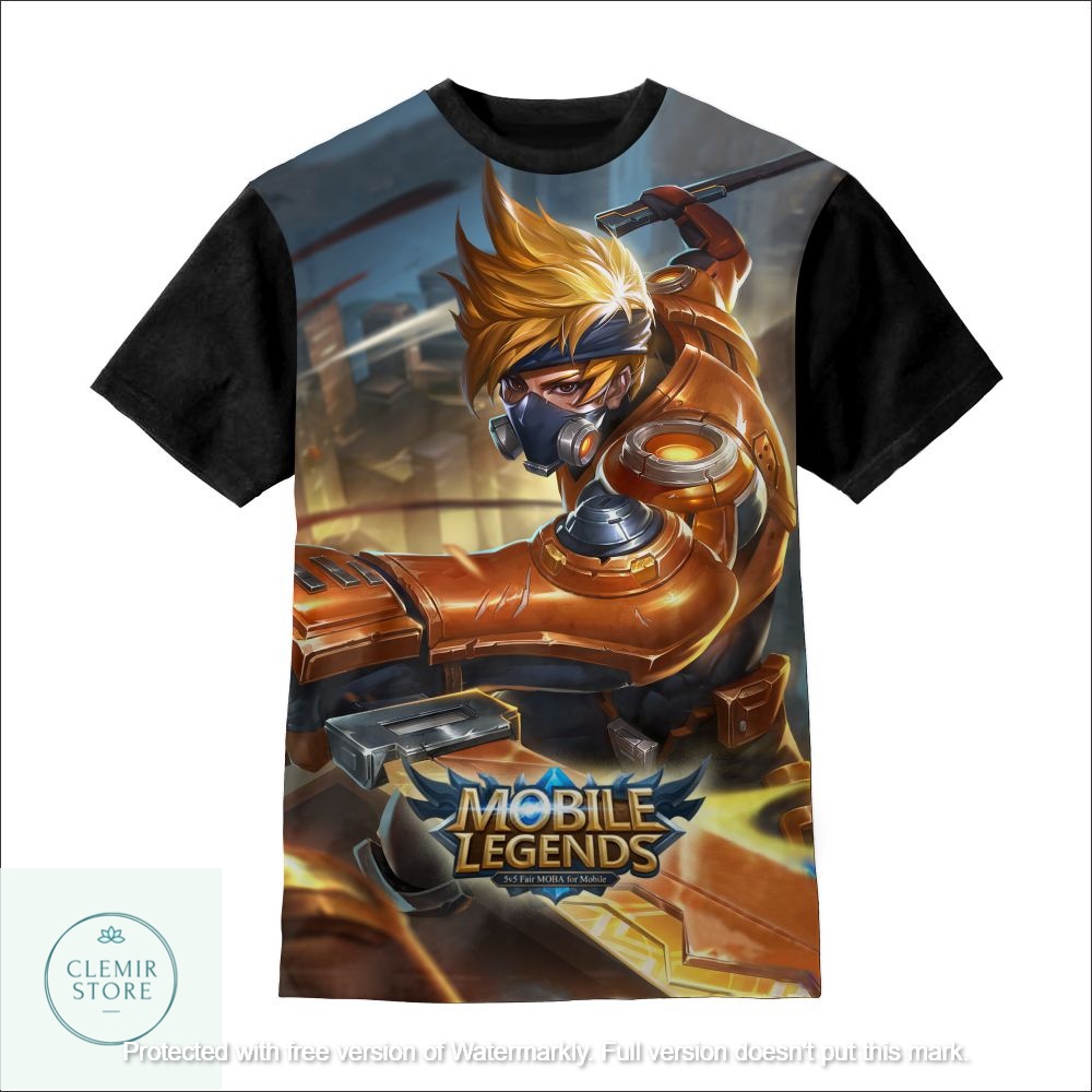 Jual Kaos 3D Anak | Baju Printing - Baju Mobile Legend Ml Fullprint Hayabusa Cave Assasin Untuk ...