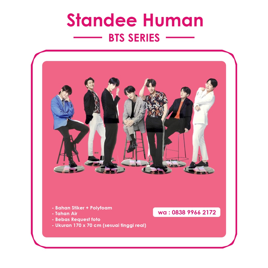 Jual STANDEE REAL KPOP series / Standee Custom Real Size / Human ...