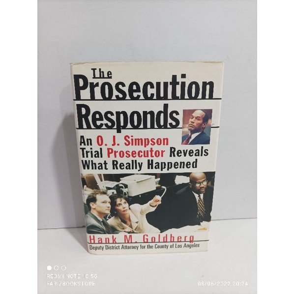 Jual Buku The Prosecution Responds By Hank M GoldbergAn O.J Simpson ... Jual Buku The Prosecution Responds By Hank M GoldbergAn O.J Simpson ...