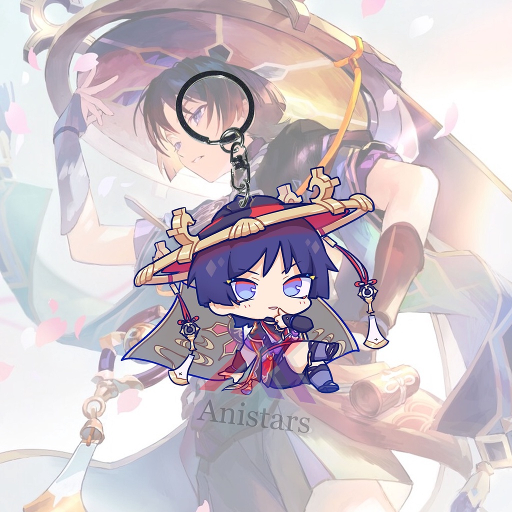 Jual Keychain Genshin Impact Scaramouche - Gantungan Kunci - Ganci ...