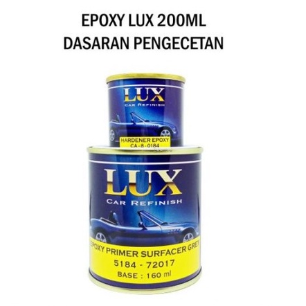 Jual EPOXY PENTA LUX 200cc - Epoxy + Hardener | Shopee Indonesia