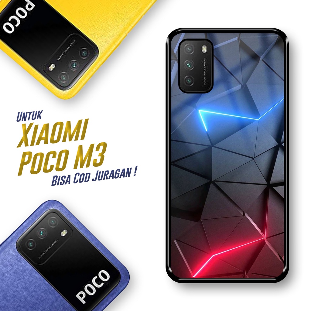 Jual ROU Case Hardcase POCO M3 Case Abstract 2D Case - Cassing ...
