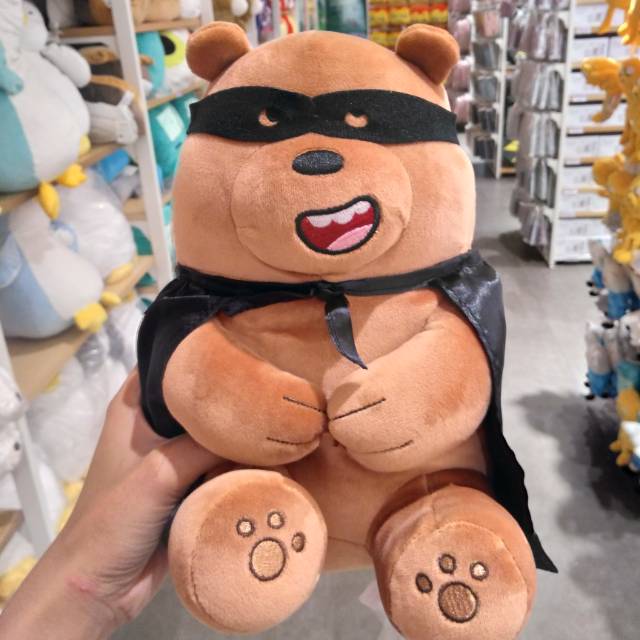 Jual MINISO PROMO DISKON BEST SELLER Boneka We Bare Bears Grizzly ...