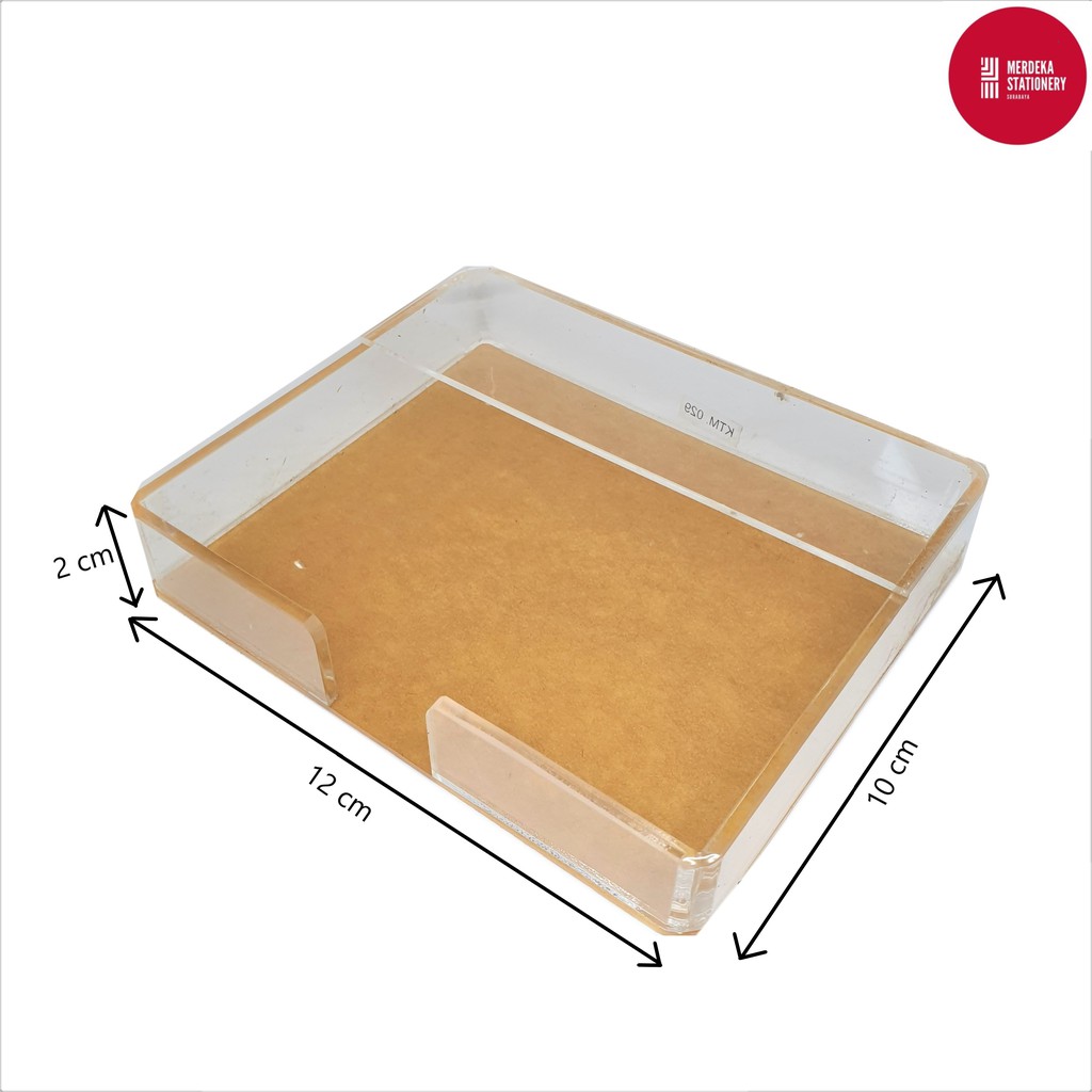 Jual Holder/Organizer/Tempat Kertas/Memo/Notes/Serbaguna Akrilik ...