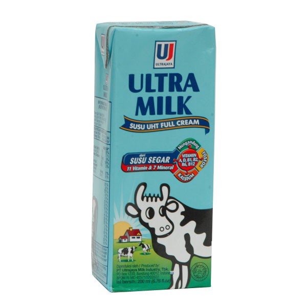 Jual Ultra UHT Full Cream 200 Ml | Shopee Indonesia
