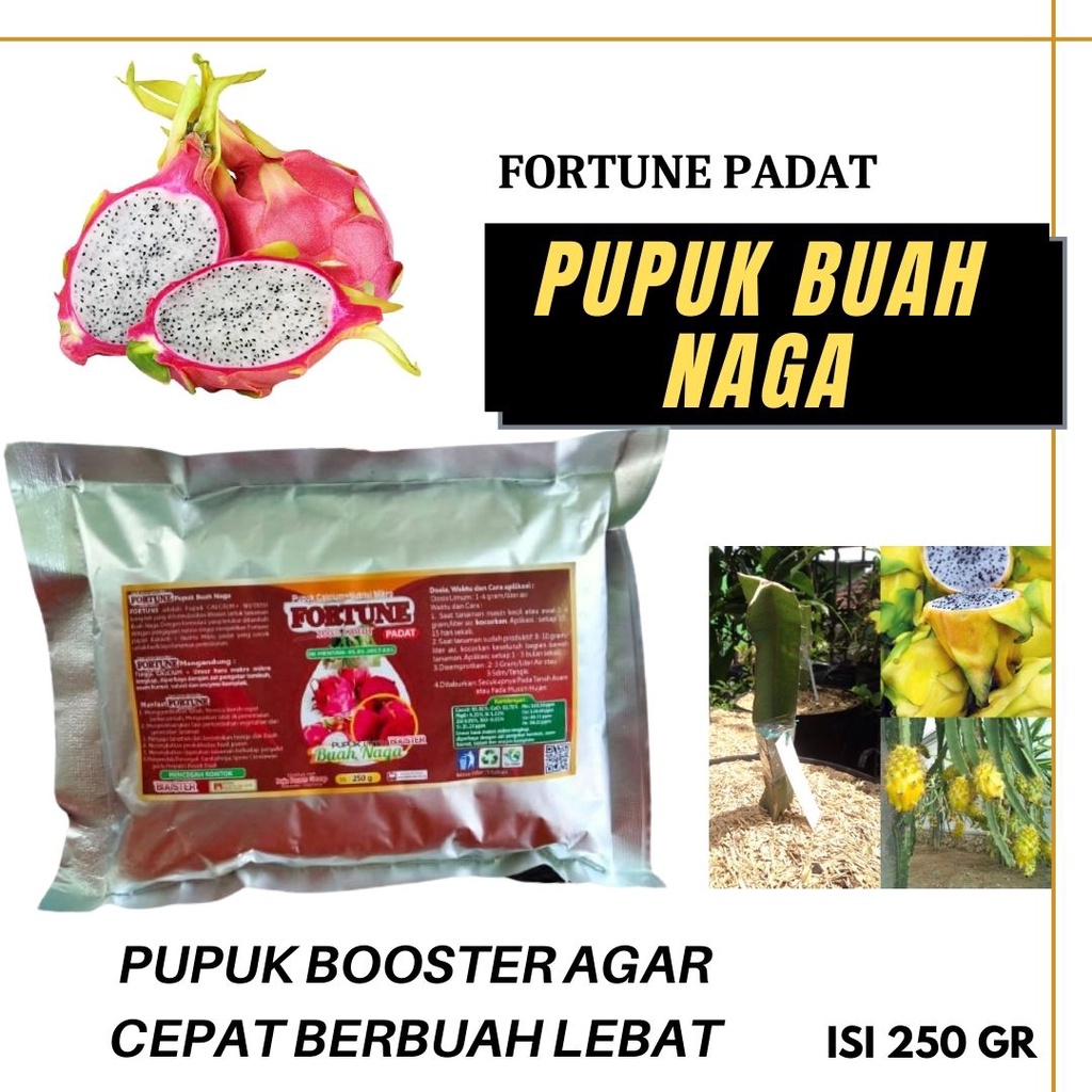 Jual Pupuk Organik Tanaman Perangsang Buah Naga, Pupuk Booster Buah Naga | Shopee Indonesia