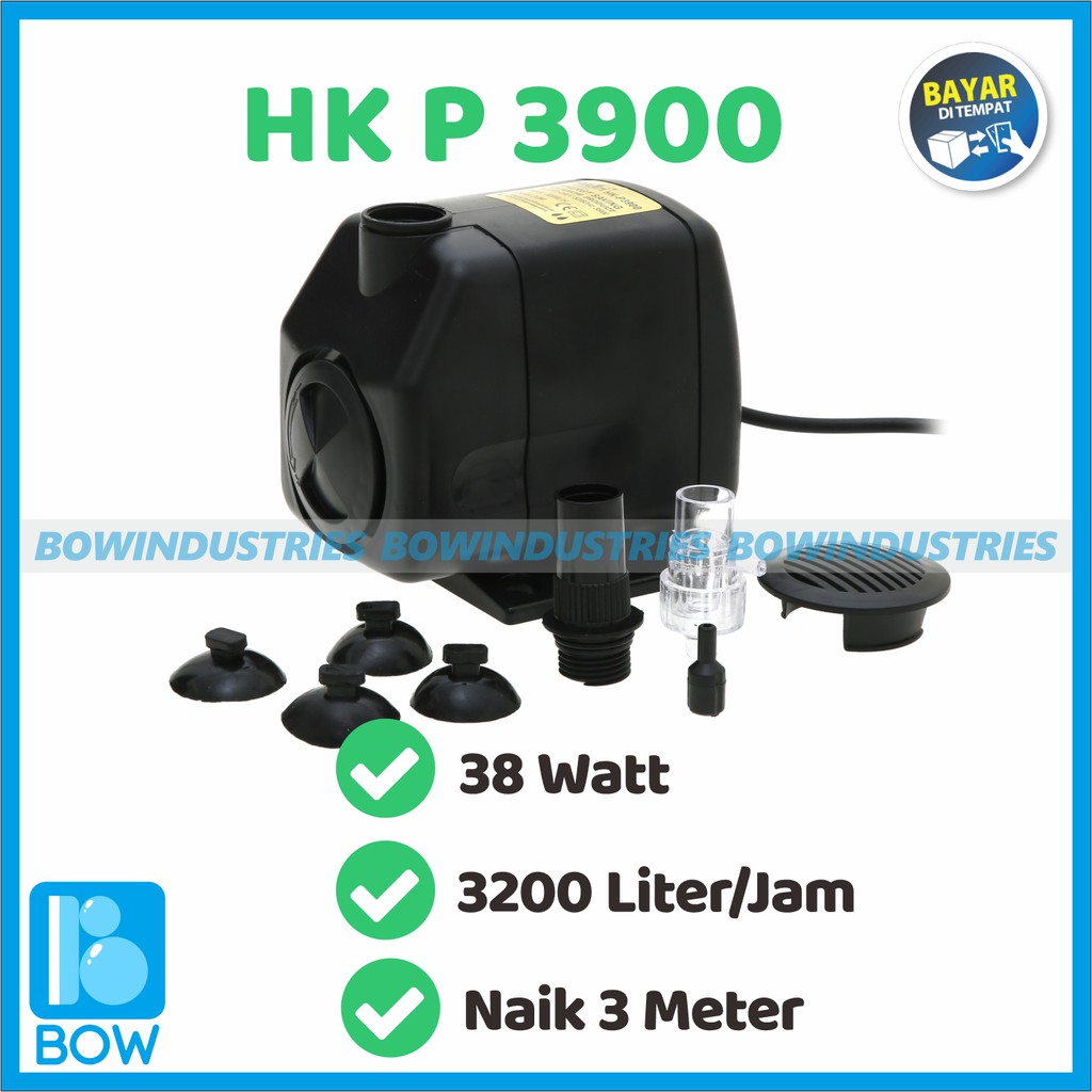 Jual Pompa Air Celup Kolam Ikan Aquarium Aquascape Akuarium SP P 3900 ...