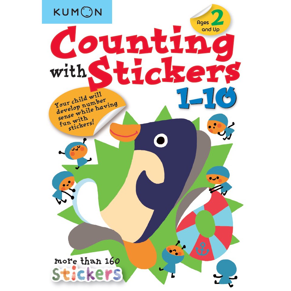 Jual KUMON Counting with Stickers 1-10 (2 and Up) | Shopee Indonesia
