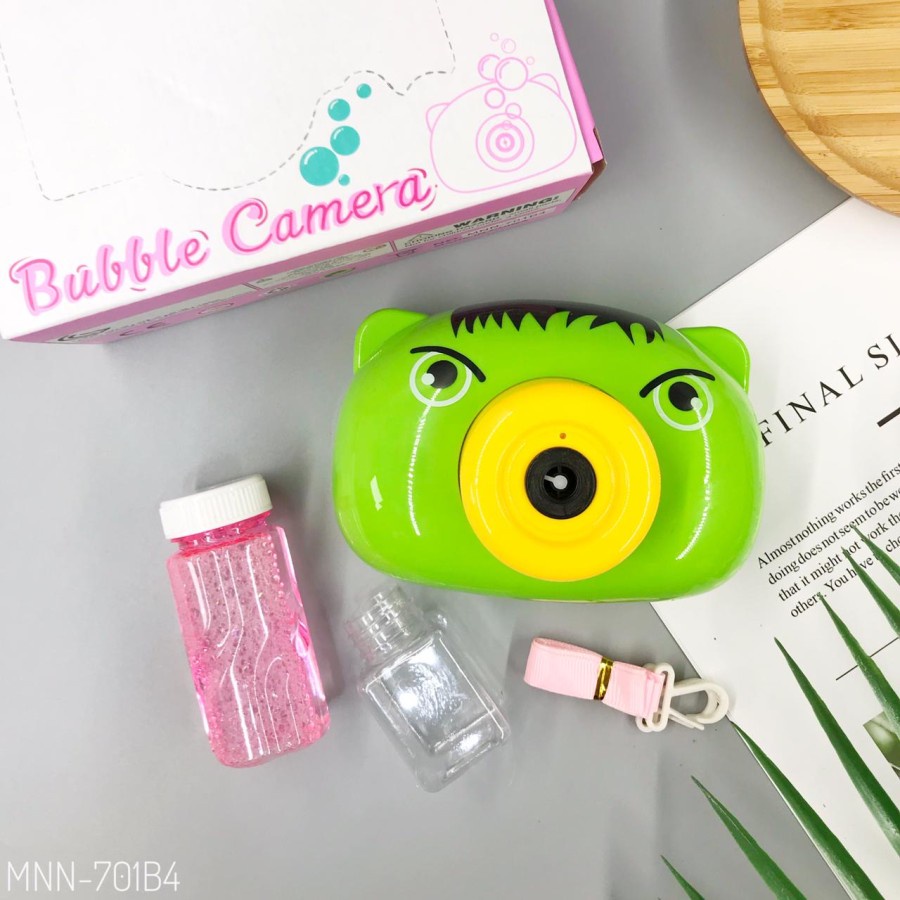 Jual Bubble Kamera / Camera gelembung busa ada music dan lampu Karakter ...