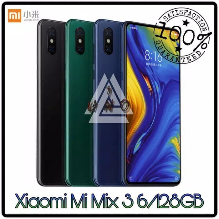 Jual XIAOMI MI MIX 3 5G 6/128 GB - RAM 6GB- INTERNAL 128GB - MIMIX ...