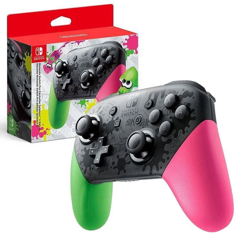 Jual Switch Pro Controller Splatoon 2 Edition Ori Pabrik | Shopee Indonesia