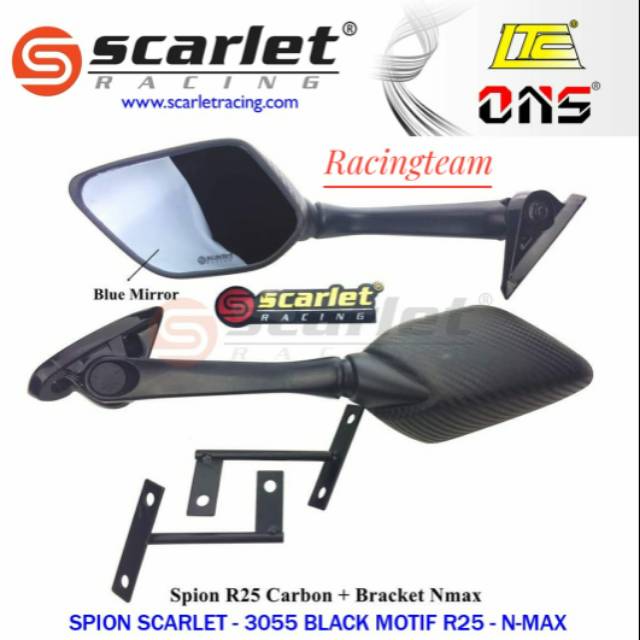 Jual Spion lipat R15-R25-NMAX-LEXI-AEROX-XMAX merek LTC ( pakai breket ...