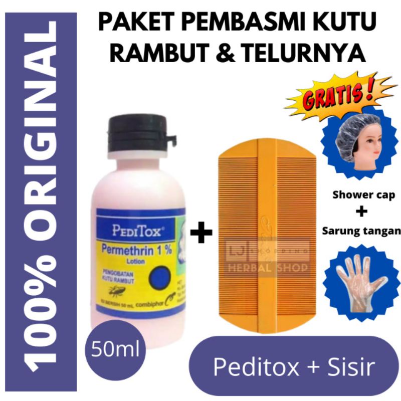 Jual Paket PEDITOX Obat Kutu Rambut dan Telur Kutu Ampuh | Shopee Indonesia
