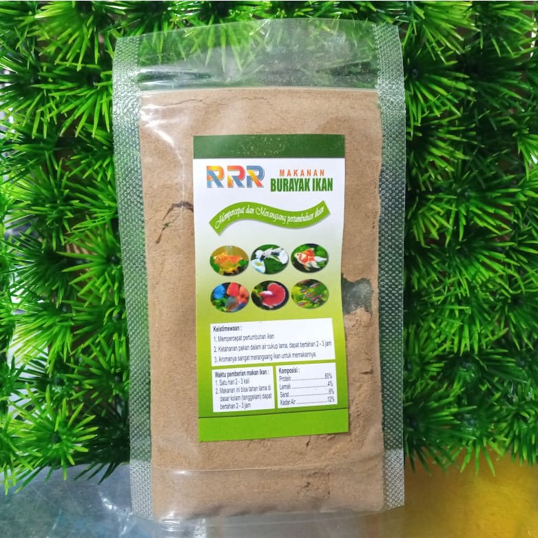 Jual PELET MIKRO BUBUK RRR PAKAN BURAYAK SEGALA ANAK IKAN HIAS ...