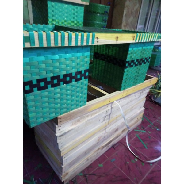 Jual Bronjong motor anyaman plastik hijau | Shopee Indonesia