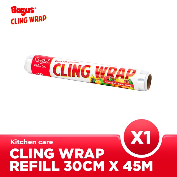 Jual Bagus Plastik Pembungkus Makanan Cling Wrap Refill Ukuran 30cm x ...