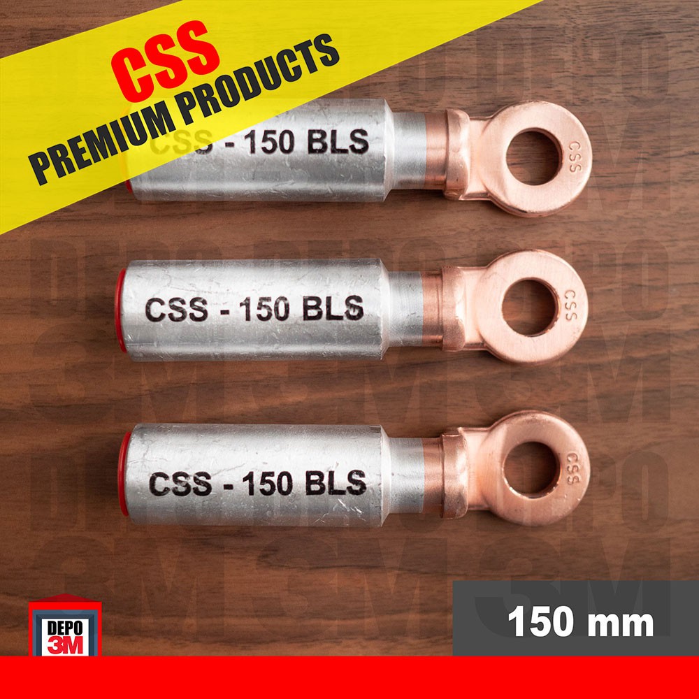 Jual Cable Lug | Skun Kabel Bimetal CSS AL/CU 150mm | Shopee Indonesia