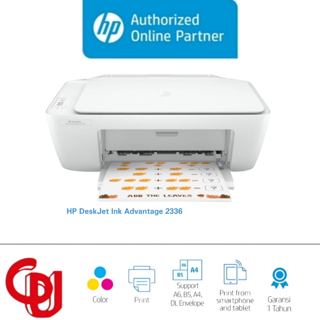 Jual HP DeskJet IA 2335/2337 AiO Printer Color Print Scan Copy | Shopee ...
