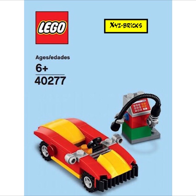Jual LEGO 40277 - Monthly Build Car and Petrol Pump | Shopee Indonesia