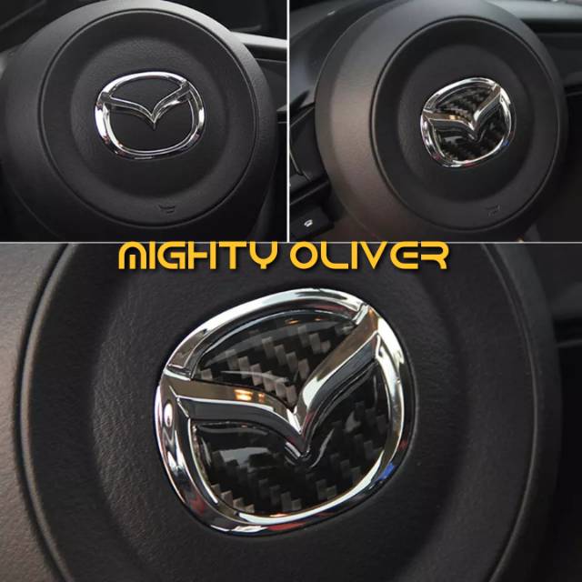 Jual Emblem setir stir mazda 2 3 6 cx5 cx3 cx9 cx-5 cx-3 cx-9 cx 5 cx 3 ...