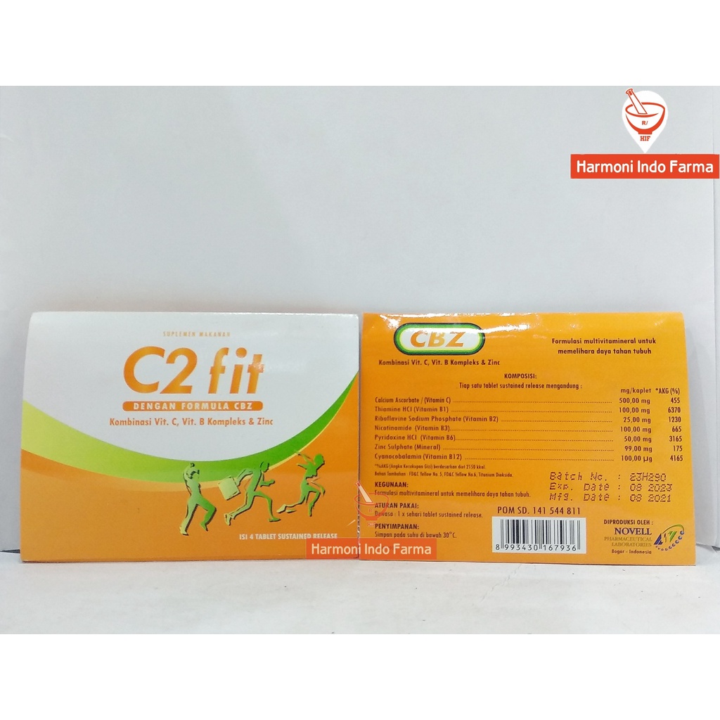 Jual C2fit Strip (1 strip = 4 tablet) | Shopee Indonesia