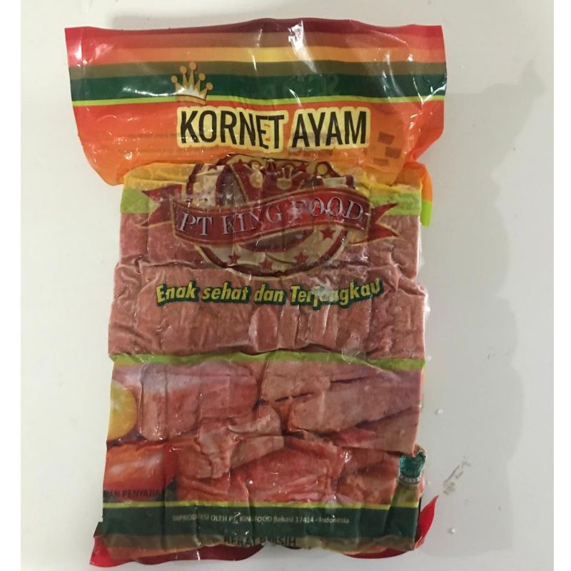 Jual KORNET AYAM 1 kg - KING FOOD Frozen food makanan beku daging ayam ...