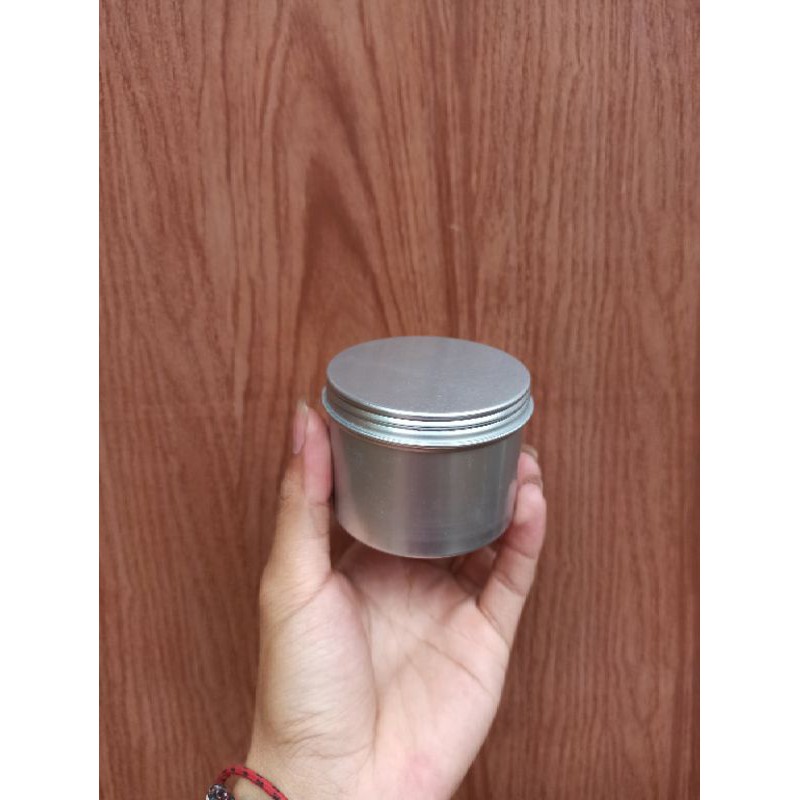 Jual Kaleng Pomade Silver 150 Gram - Kaleng Alumunium Silver 150 Gram ...