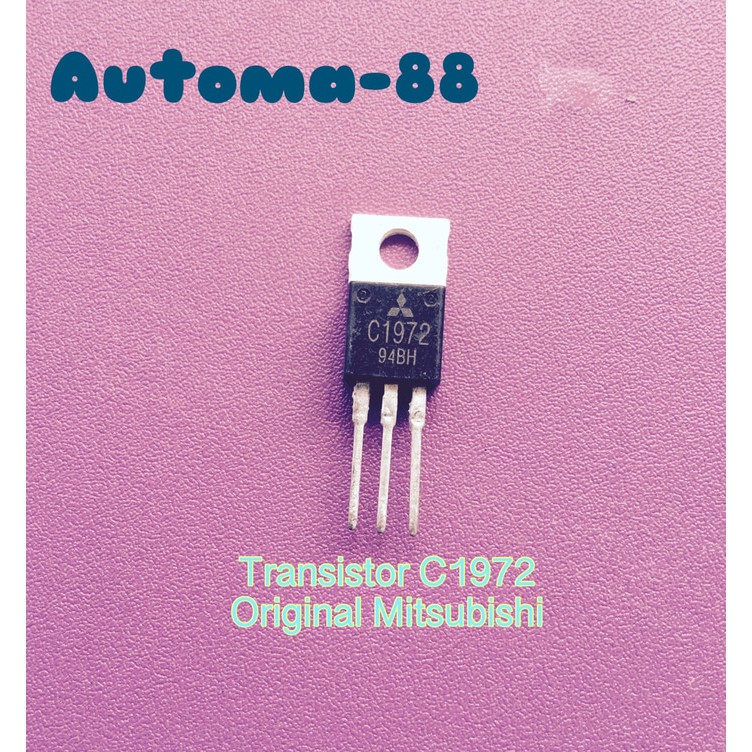 Jual Transistor RF C 1972 Mitsubishi C1972 2SC1972 C-1972 NPN Pemancar ...