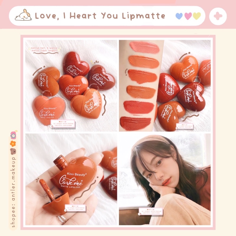 Jual Lip Tint Hati Love, I Heart You Bangkok | Shopee Indonesia
