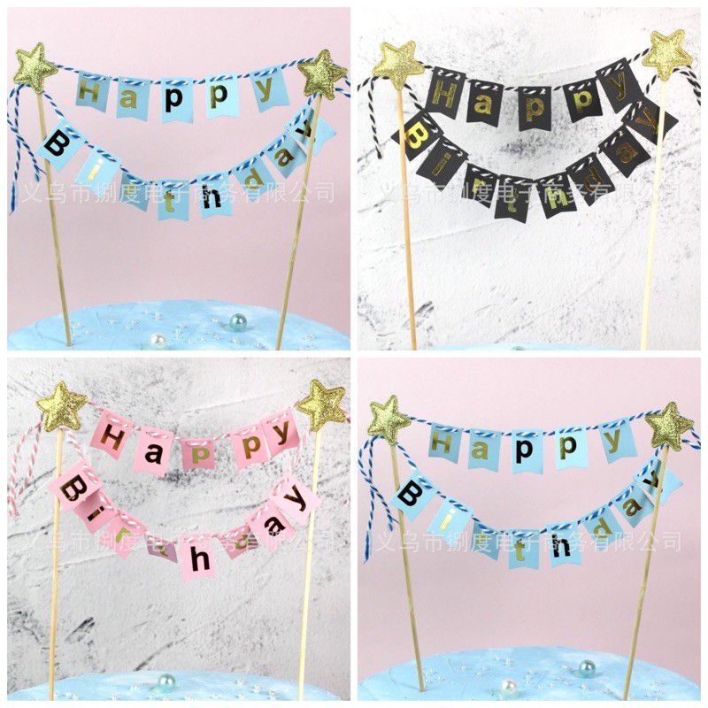 Jual Topper Banner HBD ( Happy Birthday ) | Shopee Indonesia