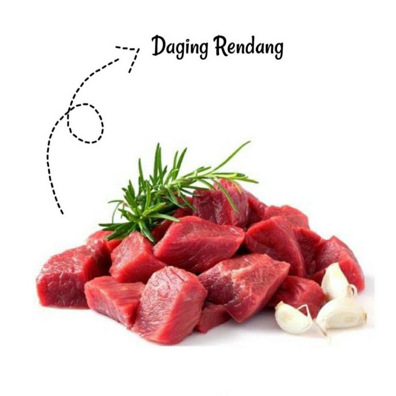 Jual DAGING RENDANG LOKAL EMPUK @500 gram | Shopee Indonesia